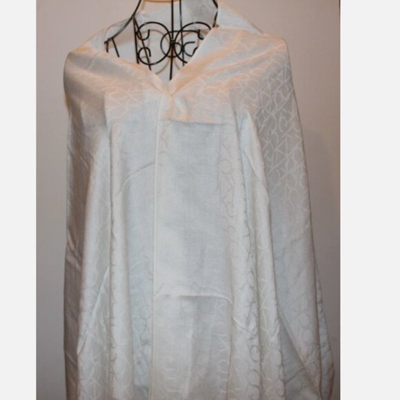 Calvin Klein | Accessories | Calvin Klein Scarf Pashmina Viscose Wrap ...
